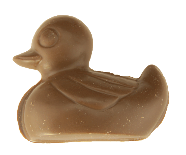 Easter Quackers Duck Solid Chocolate
